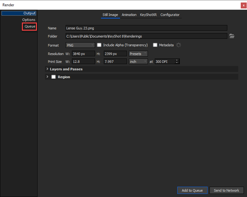 Adding Multiple Cameras to Render Queue